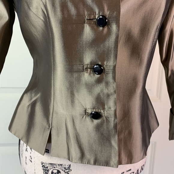 JS Collections | Jackets & Coats | Nwt Js Collections Satin Suit Blazer ...